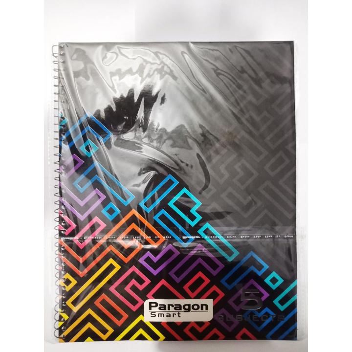 Spiral Notebook A4 Size (5 Subjests) A/4 Size Notebook Register for 5 ...