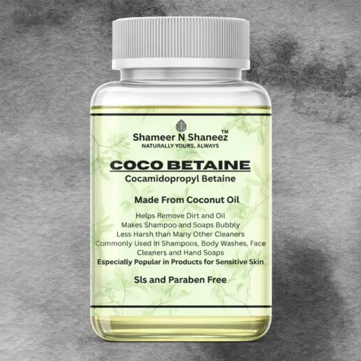 Coco Betaine – CAPB – Cocamidopropyl Betaine – Natural Organic Foam ...
