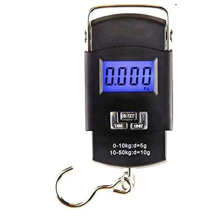 Electronic Portable Weighing Machine - Digital Accurate Hanging Hook ...