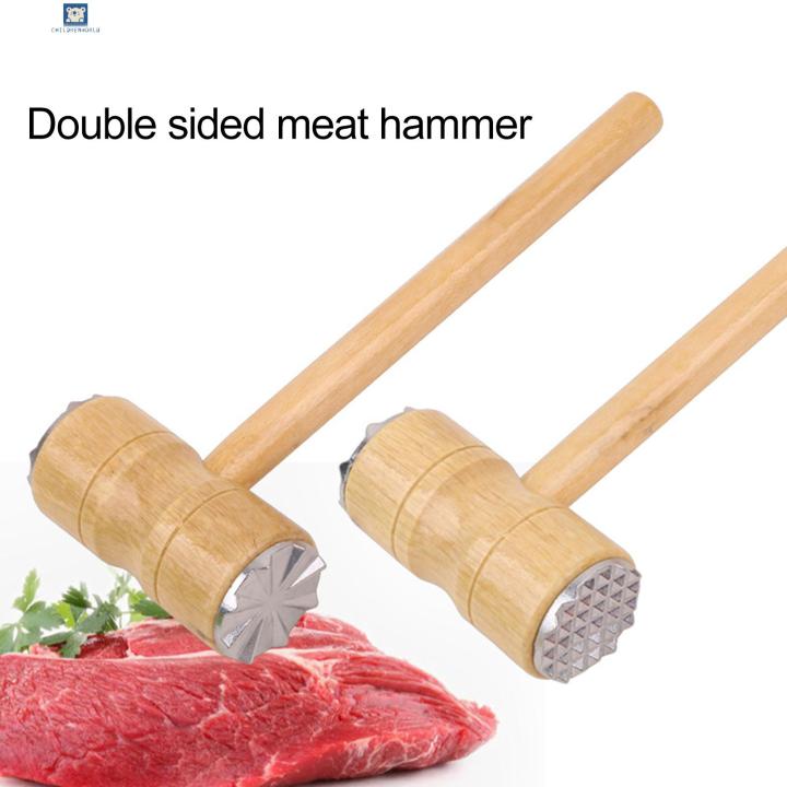 Childrenworld Durable Meat Hammer Premium Double-sided Meat Tenderizer ...