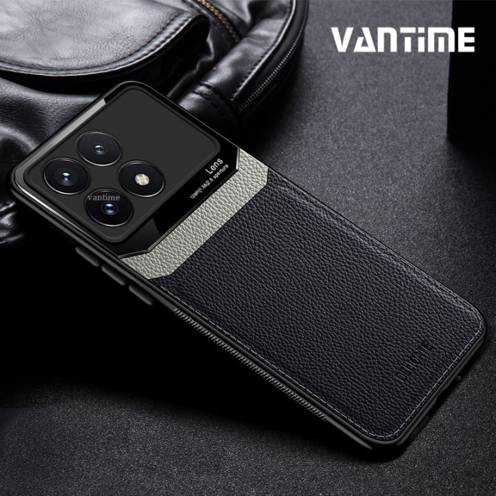 Vantime for Xiaomi Poco F6 Pro 5G Case Protect Camera Hybrid Slim Matte ...