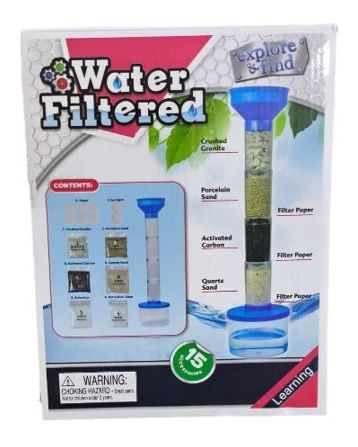 DIY Water Filteration Science Kit - STEM Water Filter Purification ...