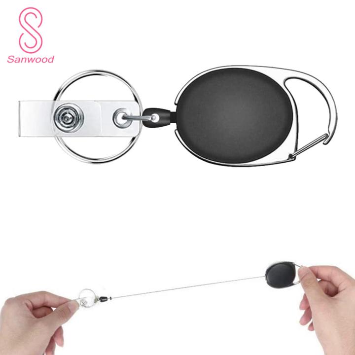 Retractable Badge Holder Stylish Durable Badge Reel Holder with ...