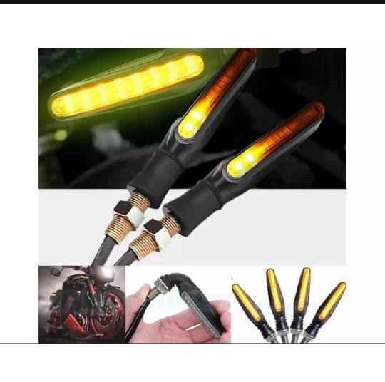 Audi Style LED Indicators for Motorcycles | Daraz.pk
