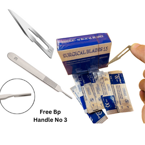 Premium Scalpel Blades Number 11 ,100 Pcs Stainless Steel Blade ...