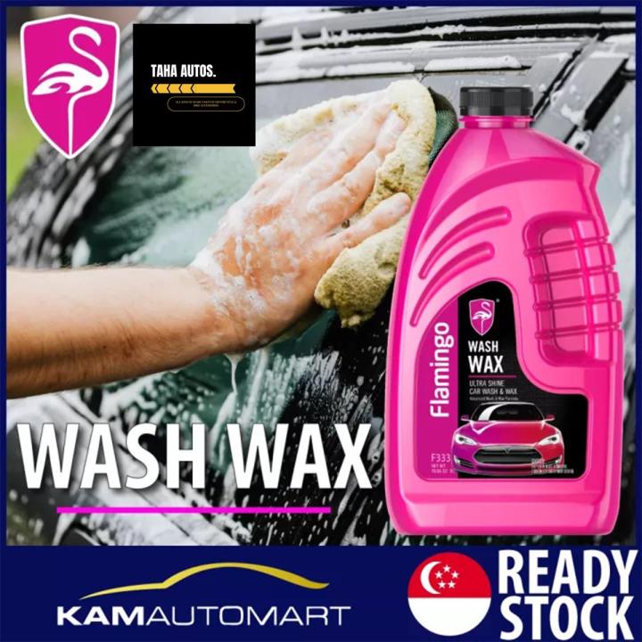 Flamingo Ultra Shine Car & Bike Wash & Wax Shampoo- 2liter | Daraz.pk