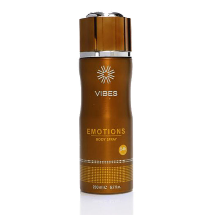 Hemani Vibes - Body Spray - Emotions 200ml "For Men" | Daraz.pk