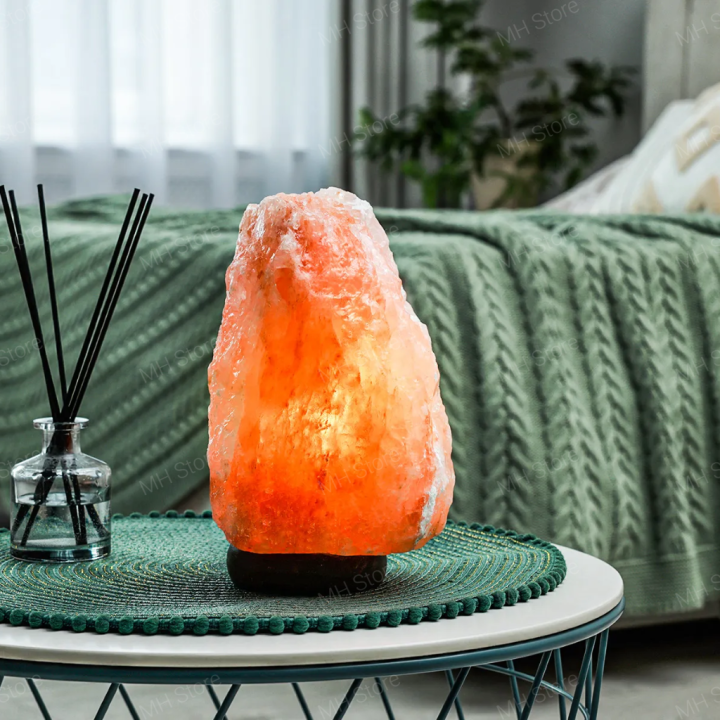 Pure Himalayan Rock Salt Lamp from Khewra Mines – Natural Air Purifying ...