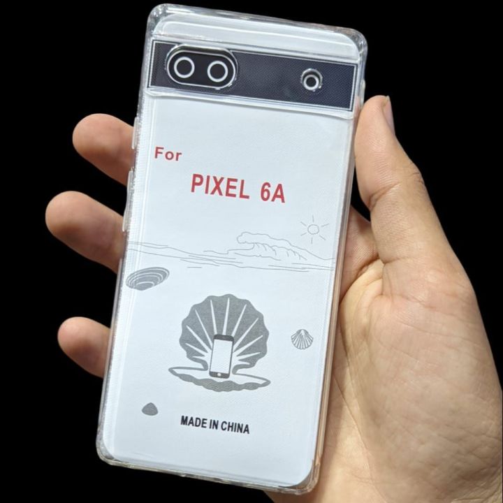 Google Pixel 6a Back Cover | Transparent Soft Silicone Case ...