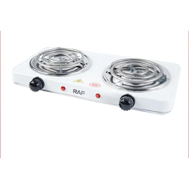 Raf Electric Stove Double Burner Cooker (CHULA) Hot Plate Multifunctional Home Heater 2000 Watts ...