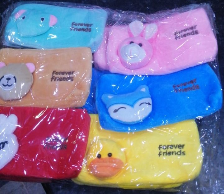 Multifunctional Uses Pouch Different Face Emoji Little Girls Princess ...