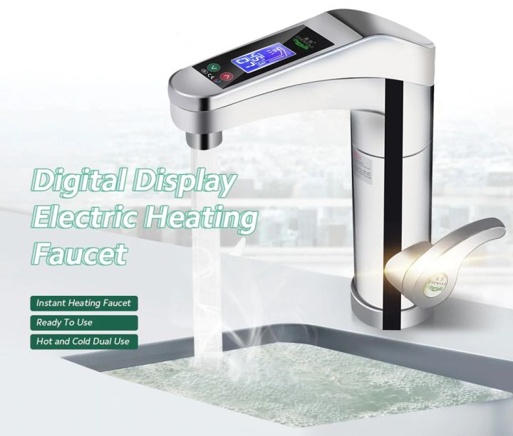 Instant Electric Water Heater Tap 220V | Tankless Hot Water Faucet with ...