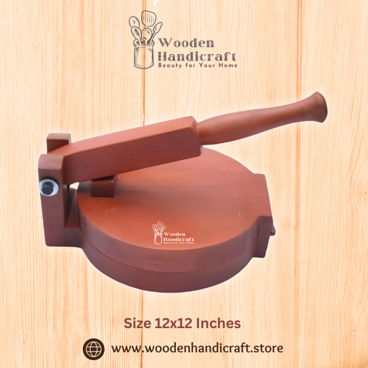 Handcrafted Wooden Roti Maker - Elevate Your Culinary Experience with ...