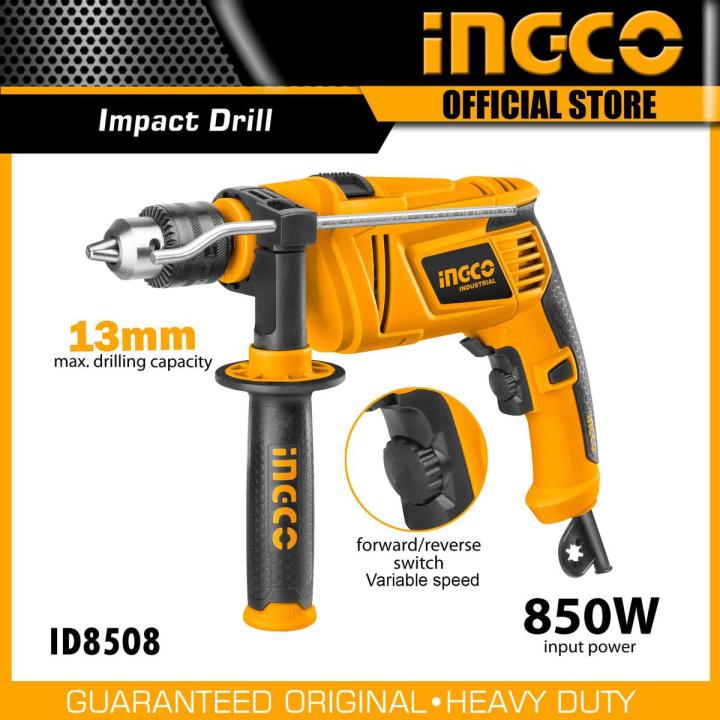 INGCO Impact Drill 850W Copper Variable Speed Back/Forward - ( A-T ...