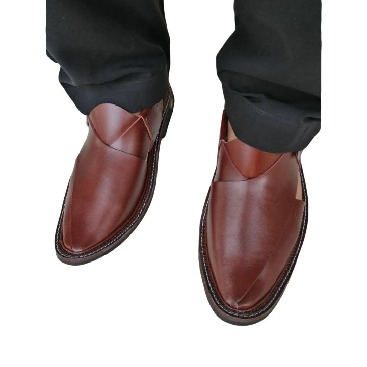 Peshawari Shoes Chapals Red - Step Out In Style With These Premium ...