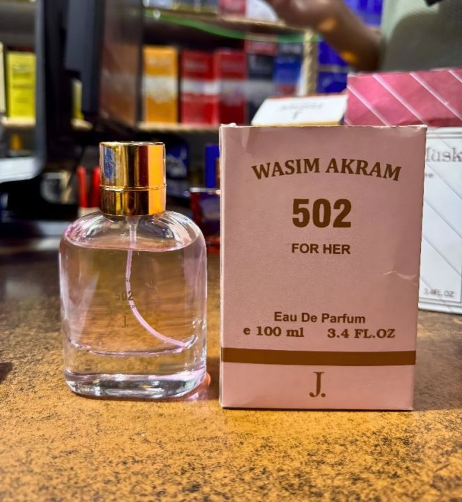 Waseem Akram 502 for Her / Women - Eau De Perfume 100 ml | Daraz.pk