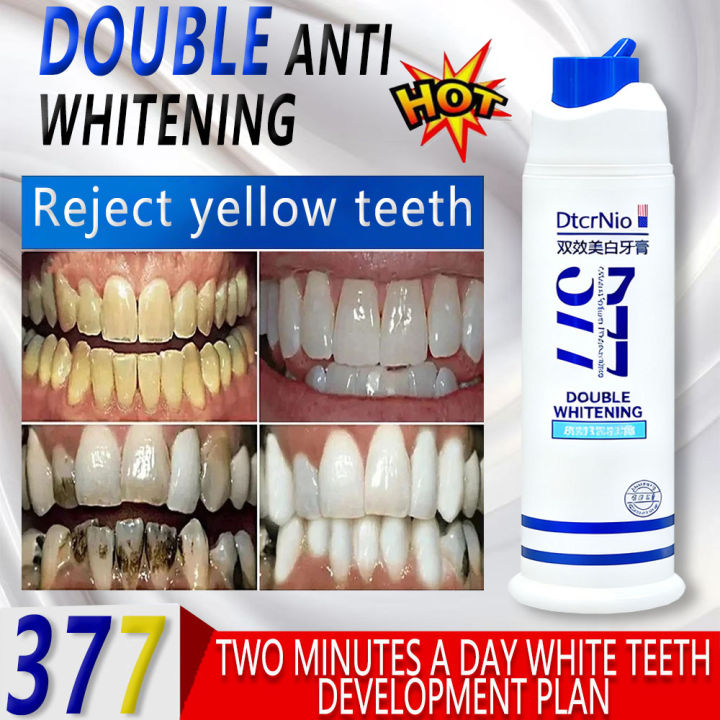 Professional brand whitening toothpaste removes yellowing, stains, and ...