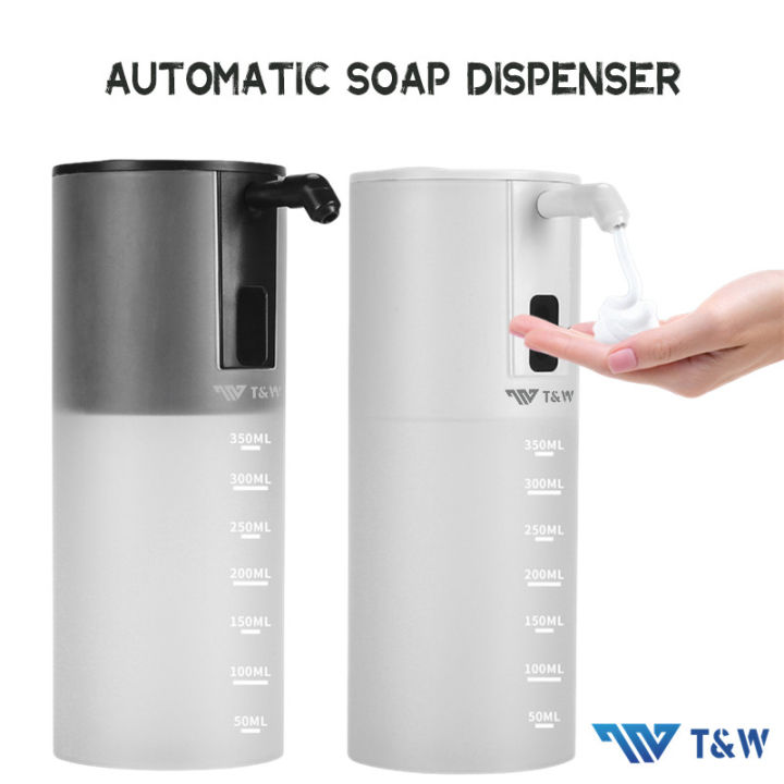 T&W Intelligent Auto-sensing Liquid Soap Hand Sanitizer Foam Machine ...