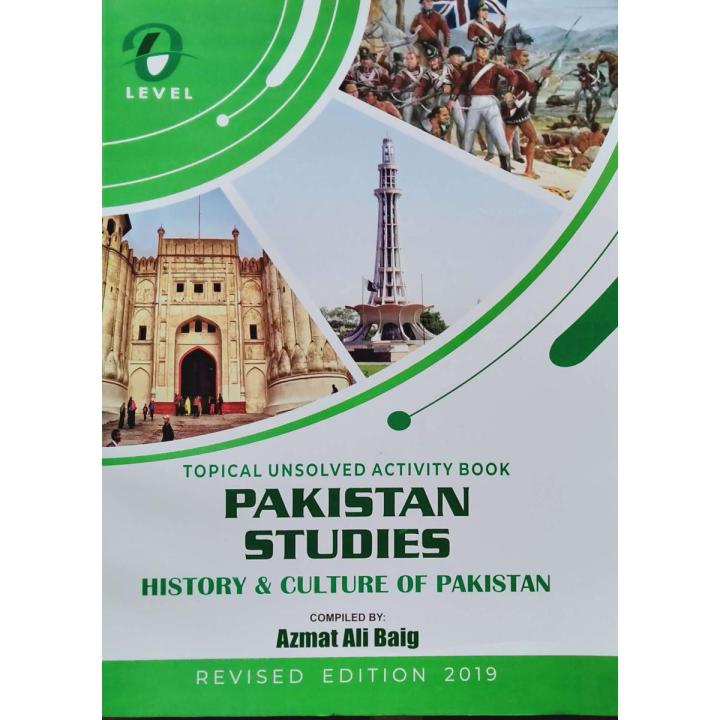Pakistan studies Activity History o level | Daraz.pk