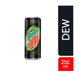 Mountain Dew Slim Can 250ml (Pack of 12) – Citrus Soft Drink Carton ...