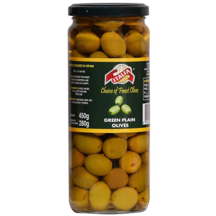 Plain Green Olives 450 / 280gm | Daraz.pk