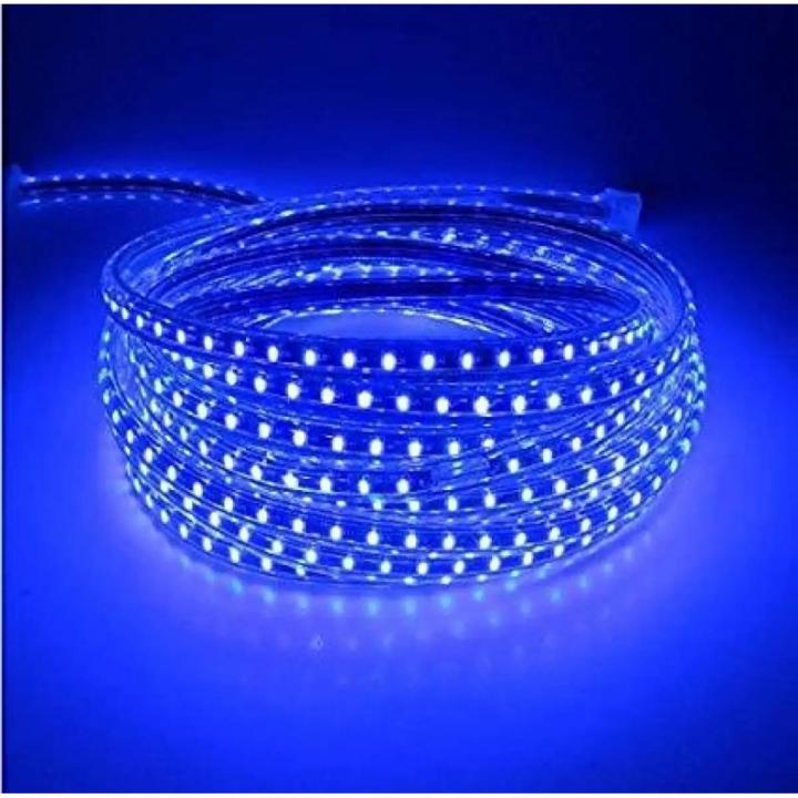 Blue LED Rope ceiling Strip Room Decoration Light Flexible SMD Water ...