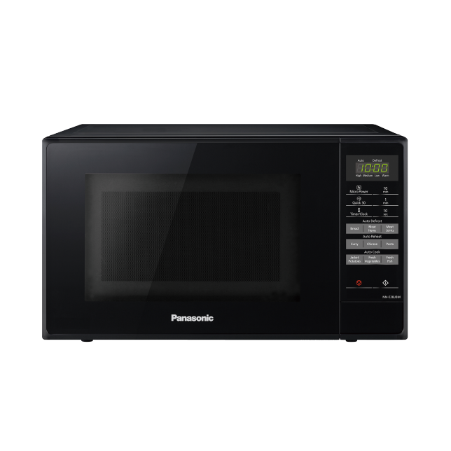 Panasonic Microwave Oven – NN-E28JBMBPQ – Black – 20L Compact Design ...