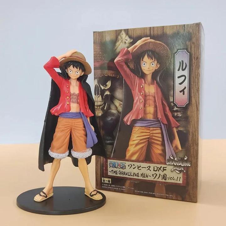 17cm One Piece Luffy Figures Model Monkey D. Luffy Action Figure One ...