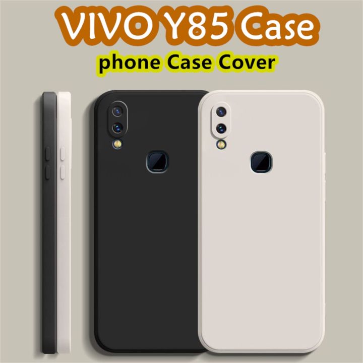 VIVO Y85 Full Silicone Cover Solid Color Back Case for Durable Edge and Rear Protection | Daraz.pk