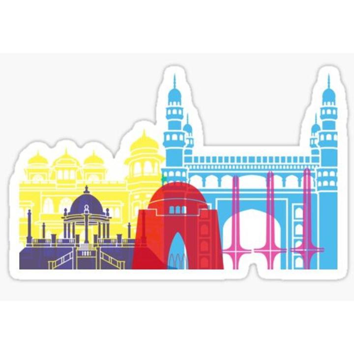 Karachi Stickers for Laptop - Aesthetic Art Stickers for mobile back ...
