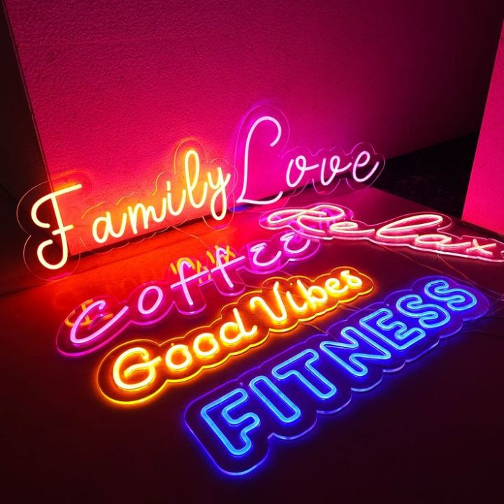 Custom Handmade Neon Signs – Personalized LED Decorative Lights Light ...