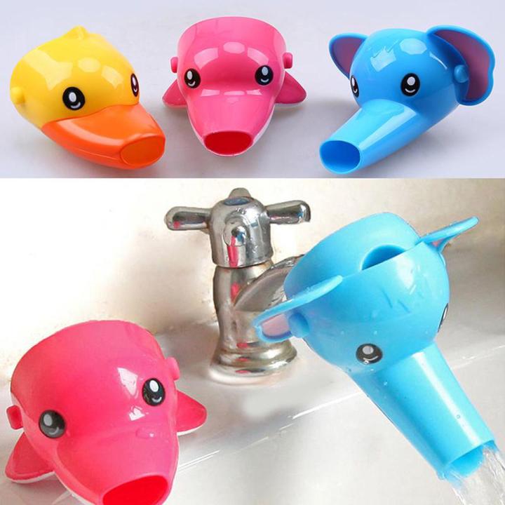 M.sale Lovely Cartoon Animal Faucet Extender for Kid, Children Hand ...