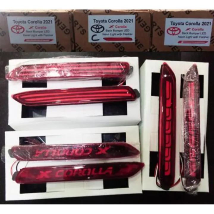 Toyota Corolla Altis Grande X 2021-2022 Rear Bumper Arrow Style ...