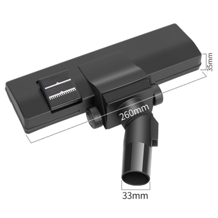 Vacuum Cleaner Head Brush 35mm for steel rod or 33mm for plastic rod ...