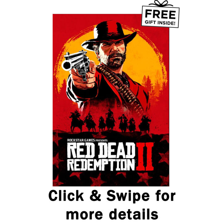 Red Dead Redemption 2 Offline Story Game (QR Scan) for PC and Laptop-PC ...