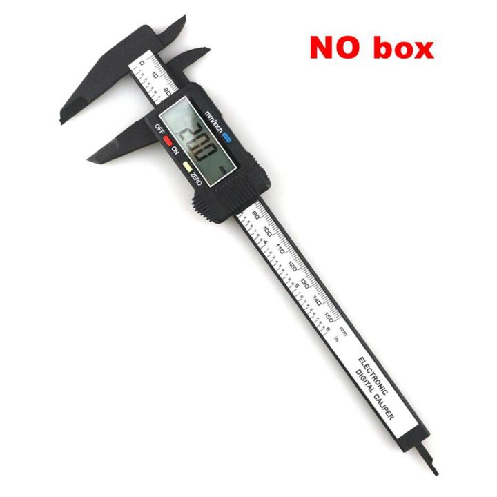 Digital Vernier Caliper Electronic Gauge Carbon Fiber Micrometer 0.1mm ...