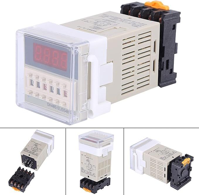 OMRON DIGITAL TIMER RELAY 8PIN 24 hour timer switch Realy | Daraz.pk