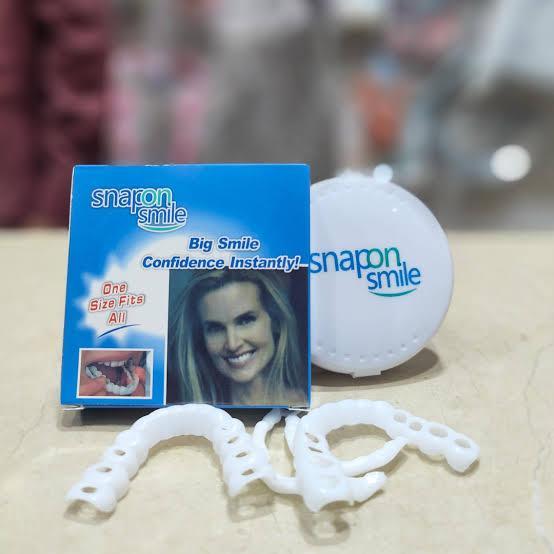 🦷 Natural Look Snap-On Veneers | Full Set for Upper & Lower Teeth ...