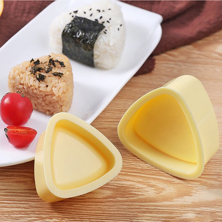 New Diy Sushi Mold Onigiri Rice Ball Food Press Triangular Sushi Maker ...