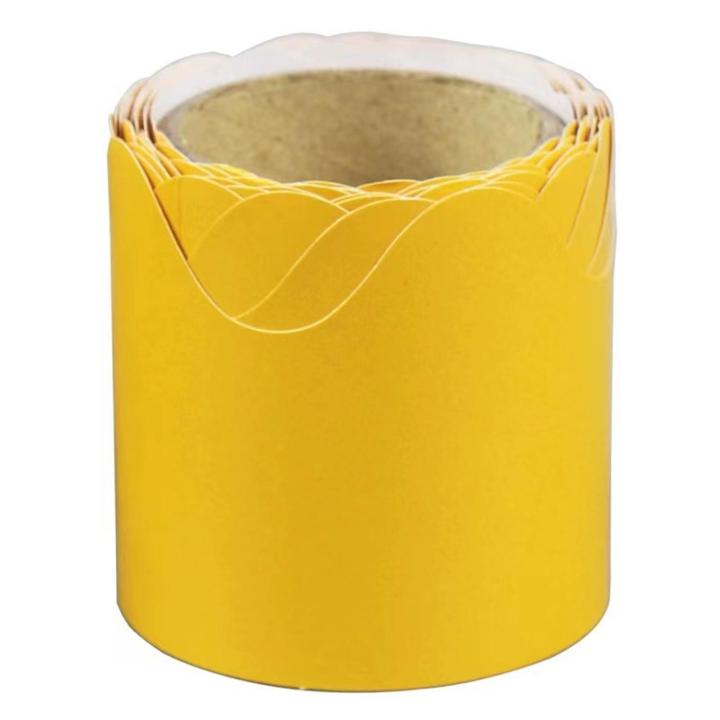 Modeow Border Stickers for Crafts Colorful Wavy Edge Bulletin Board ...