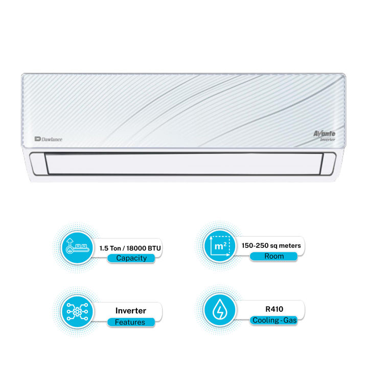 Dawlance -Avante 1.5 Ton Elegant White Inverter Split AC | Daraz.pk