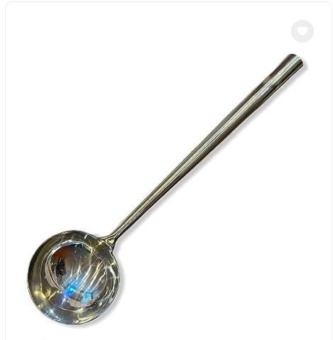 Commercial Grade Stainless Steel Wok Ladle and Turner Heavy Duty Single ...