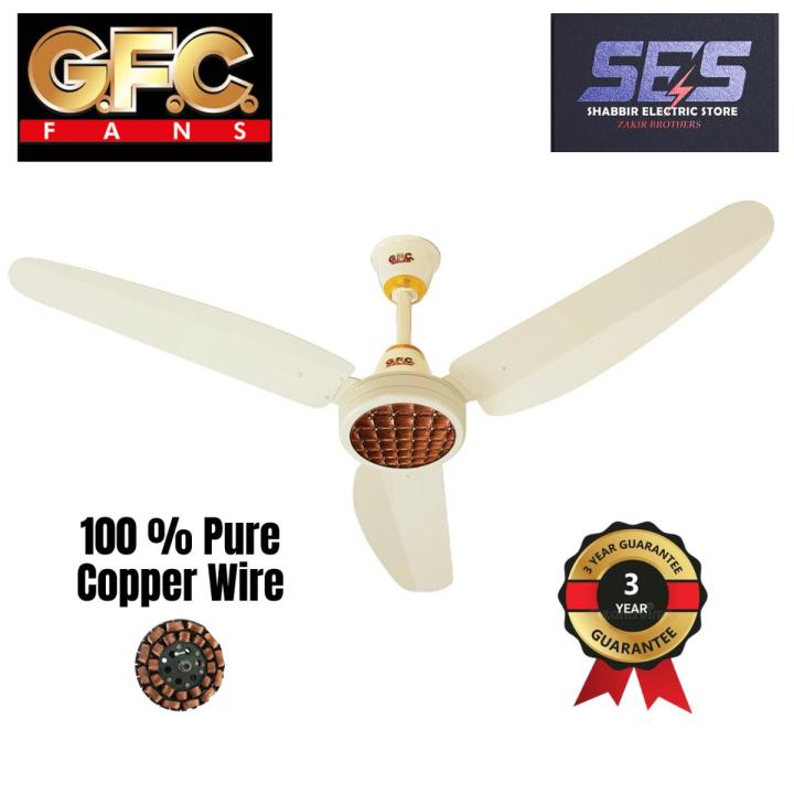 GFC fans ceiling fan Crown Deluxe series model High speed 100% Pure ...