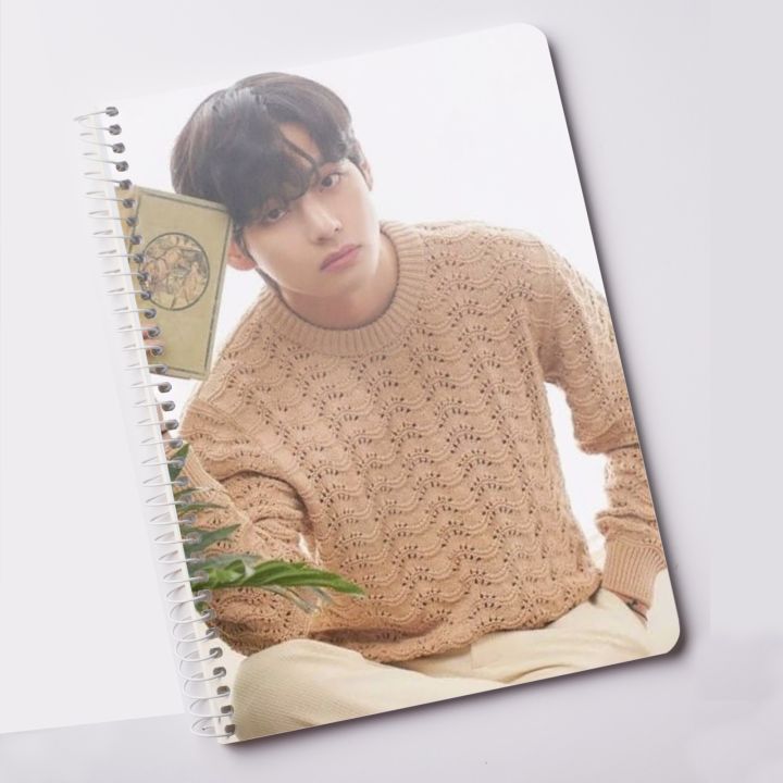 Kim Tae-hyung Notebook BTS Member Girls and Boys Notepad | Daraz.pk