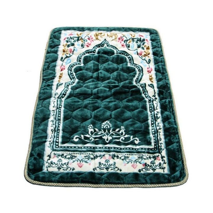 Multi Colors Jaye namaz Velvet with Foam Jaye Namaz Prayer Mat | Daraz.pk