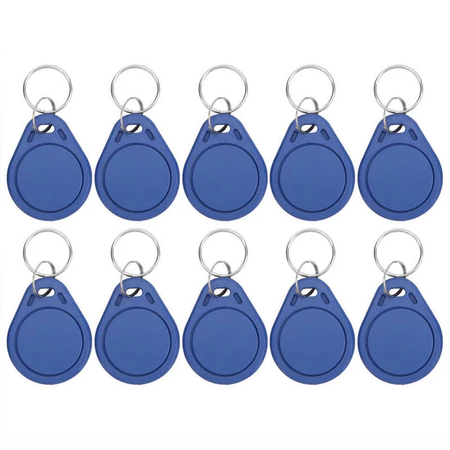 RFID Smart Tags Blue Color 125KHz RFID Fobs for Access Control, Time ...