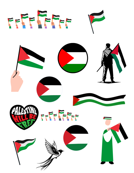 Free Palestine Stickers - Stand for Justice - Exclusive Collection of ...