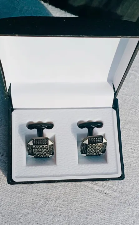 Multi Tone Luxury Cufflinks for Men – Premium Formal Cufflink Set ...