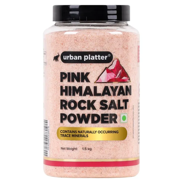 Urban Platter Pink Himalayan Rock Salt Powder, 100g | Daraz.pk
