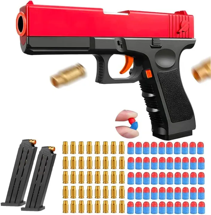 Glock Soft Blaster Toy – Dress-Up Accessories Toy with Blaster and ...